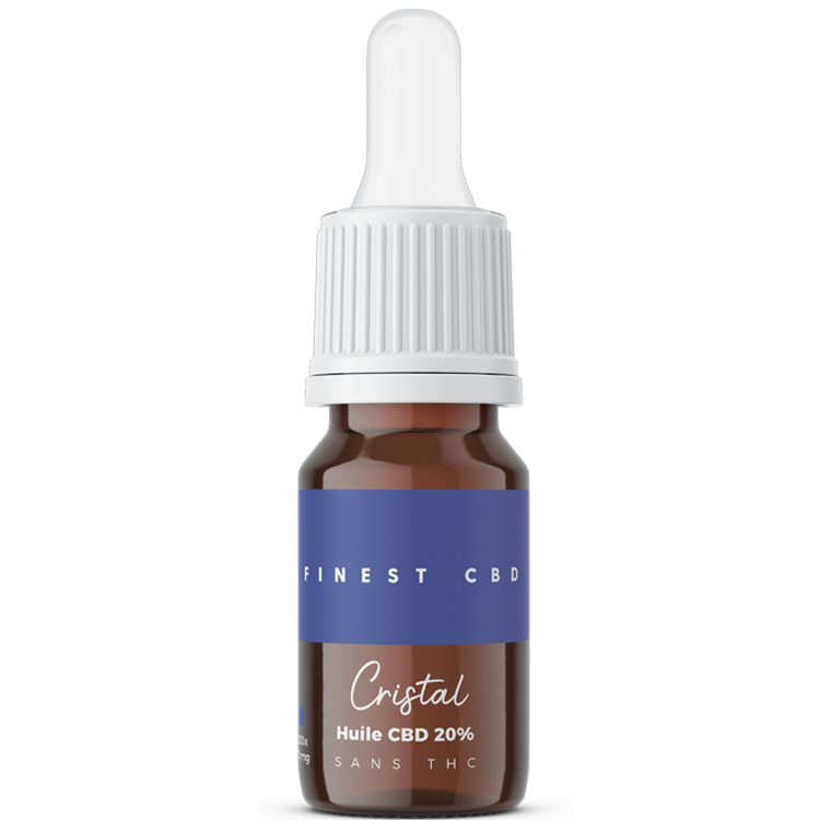 Huile Finest CBD Cristal 20% - Vegetalism